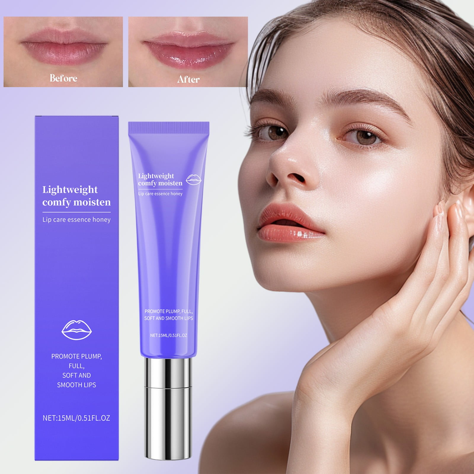 Hydrating Lip Balm Stick | Long-Lasting Moisture | Fades Lip Lines ...