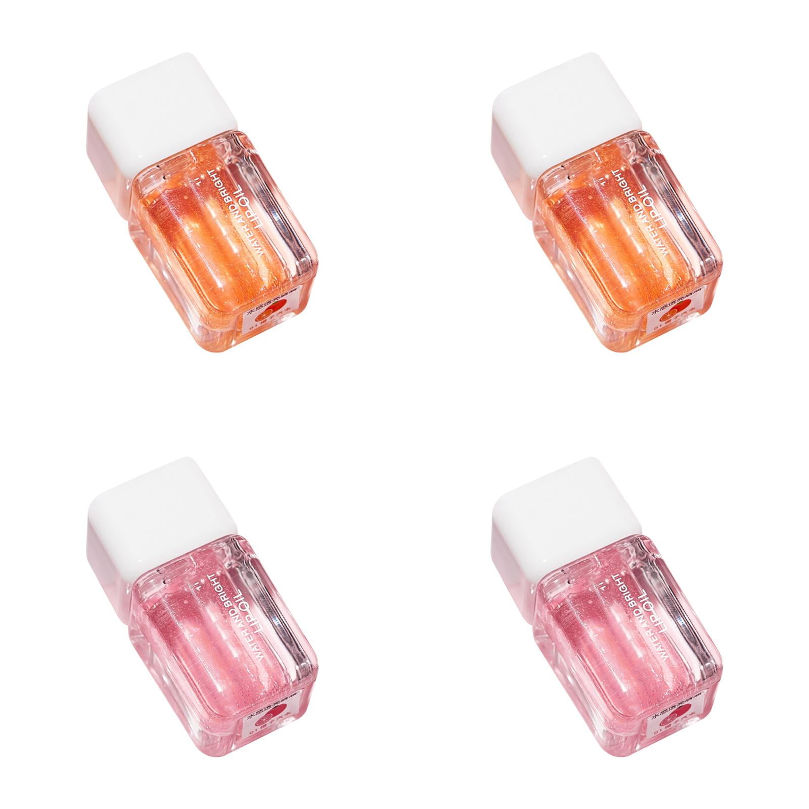 Hydrating Lip Gel Vitamin E Clear Rosehip Oil Bubble Gum Cherry ...