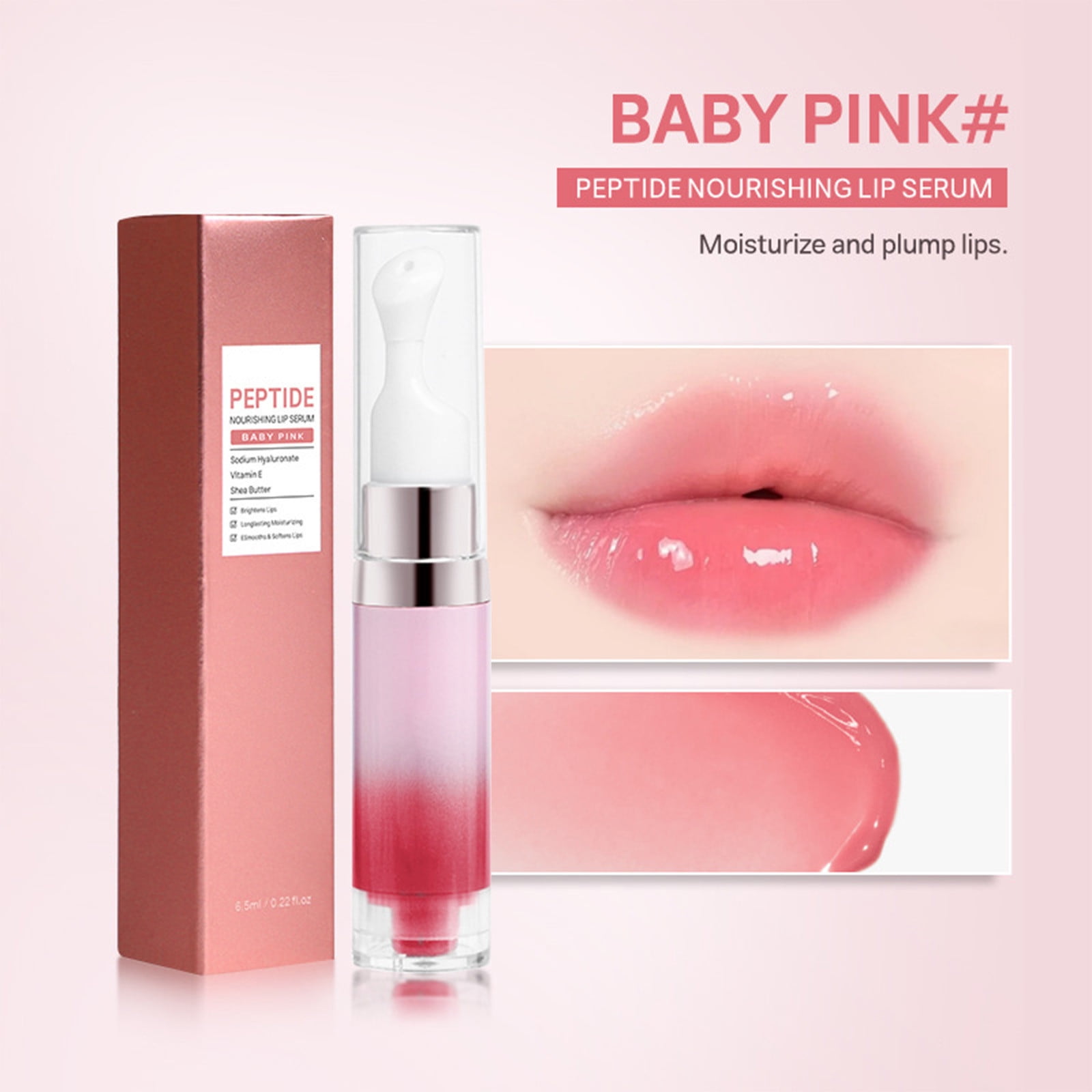 Hydrating Lip Oil Gloss Set, Mirror Shine Transparent & Tinted Lip ...