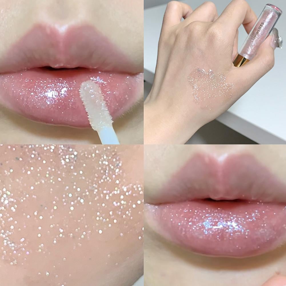 Hydrating Lip Oil Plump and Sparkling Lip Gloss Moisturizing Lip Oil ...