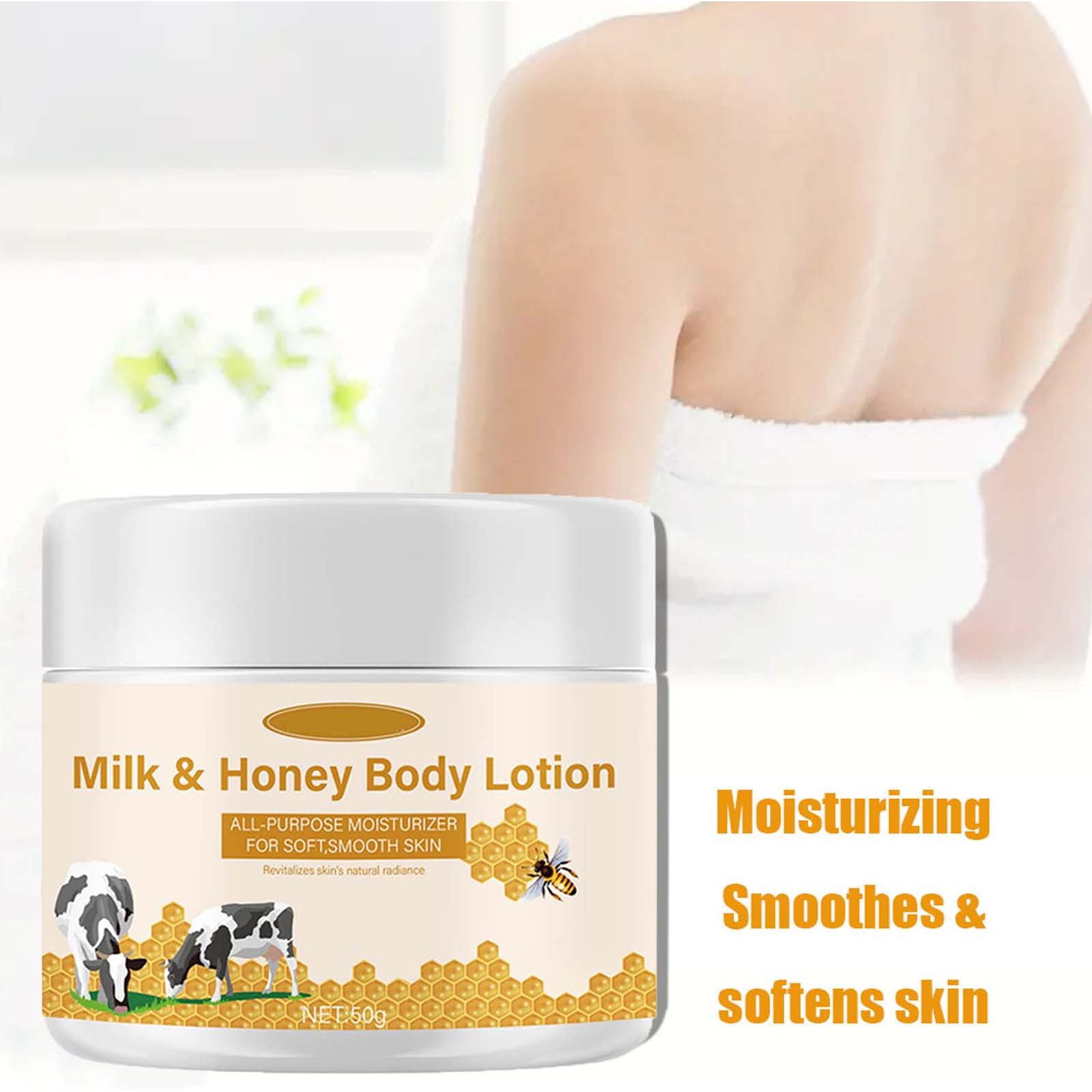Hydrating Milk Moisturizing Body Cream 1.8 oz Nourishing Gentle Formula ...