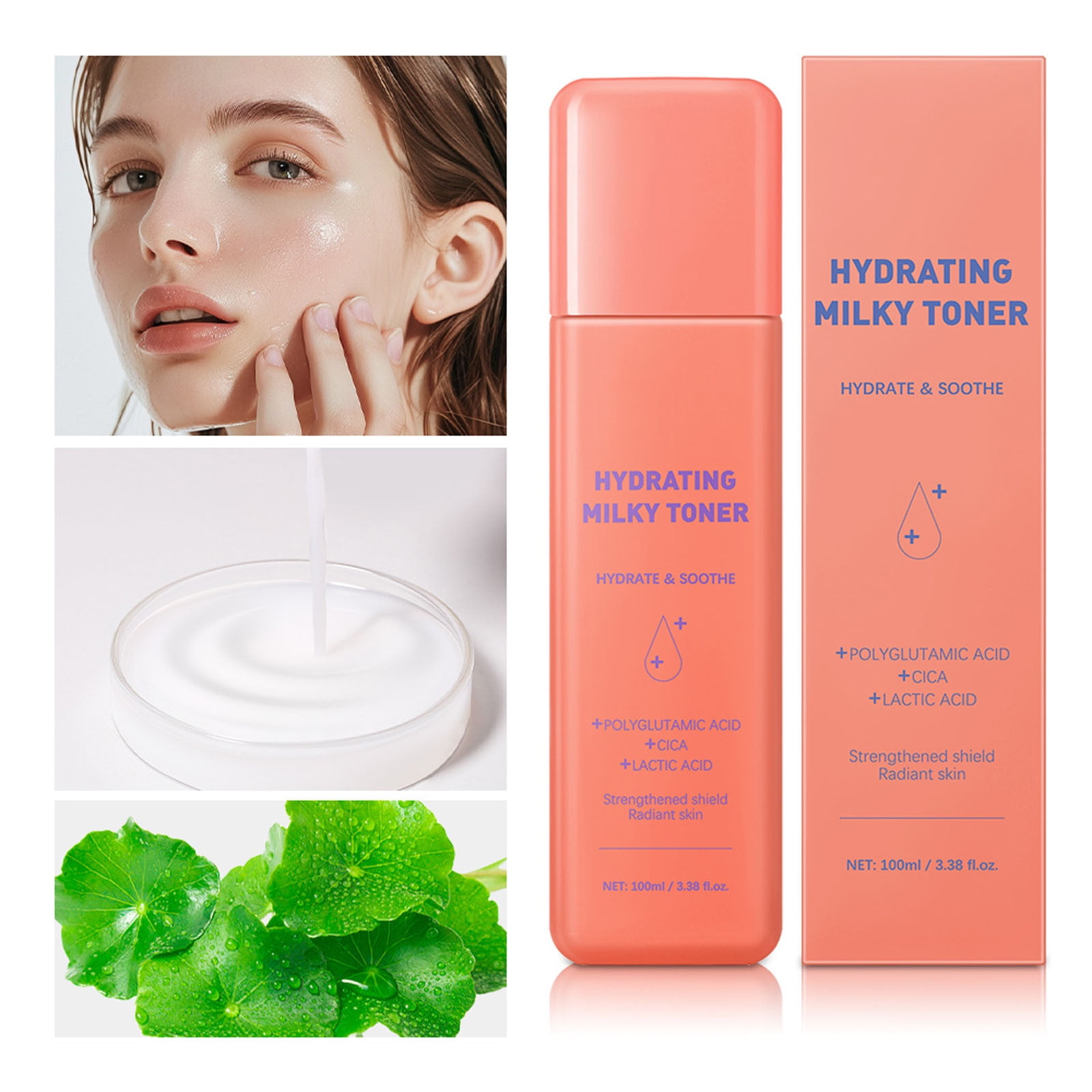Hydrating Milky Toner, Soothes Skin, Locks in Moisture, Reduces Redness ...