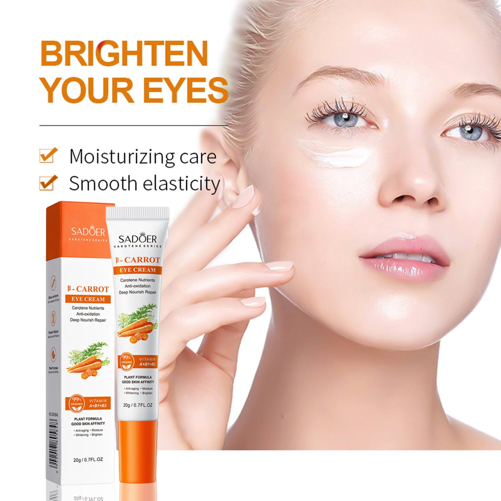 Hydrating Nourishing Eye Cream, 20g Moisturizing Treatment, Lightweight ...