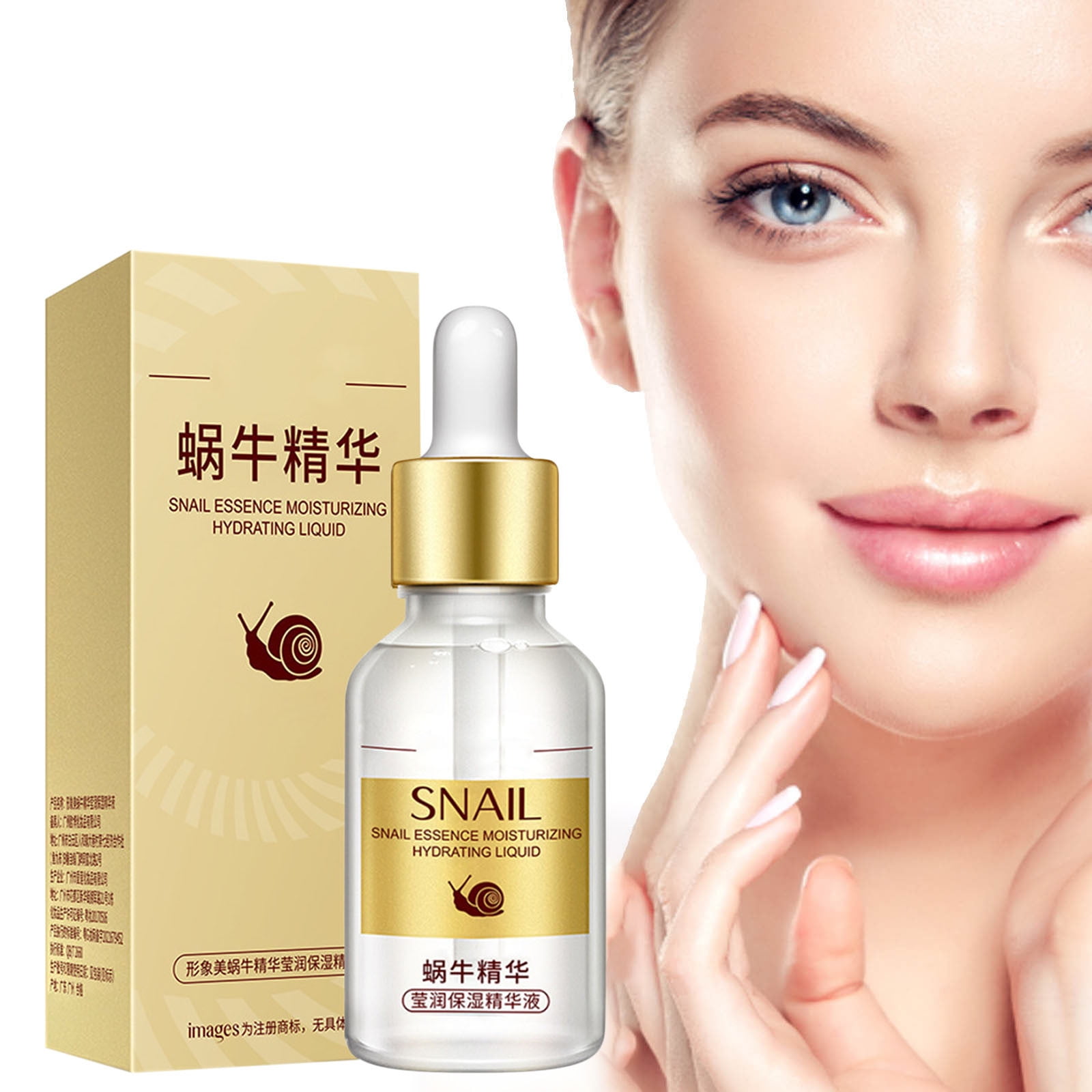Hydrating Snail Hyaluronic Serum Serum 15ml Restore and Repair Dry ...