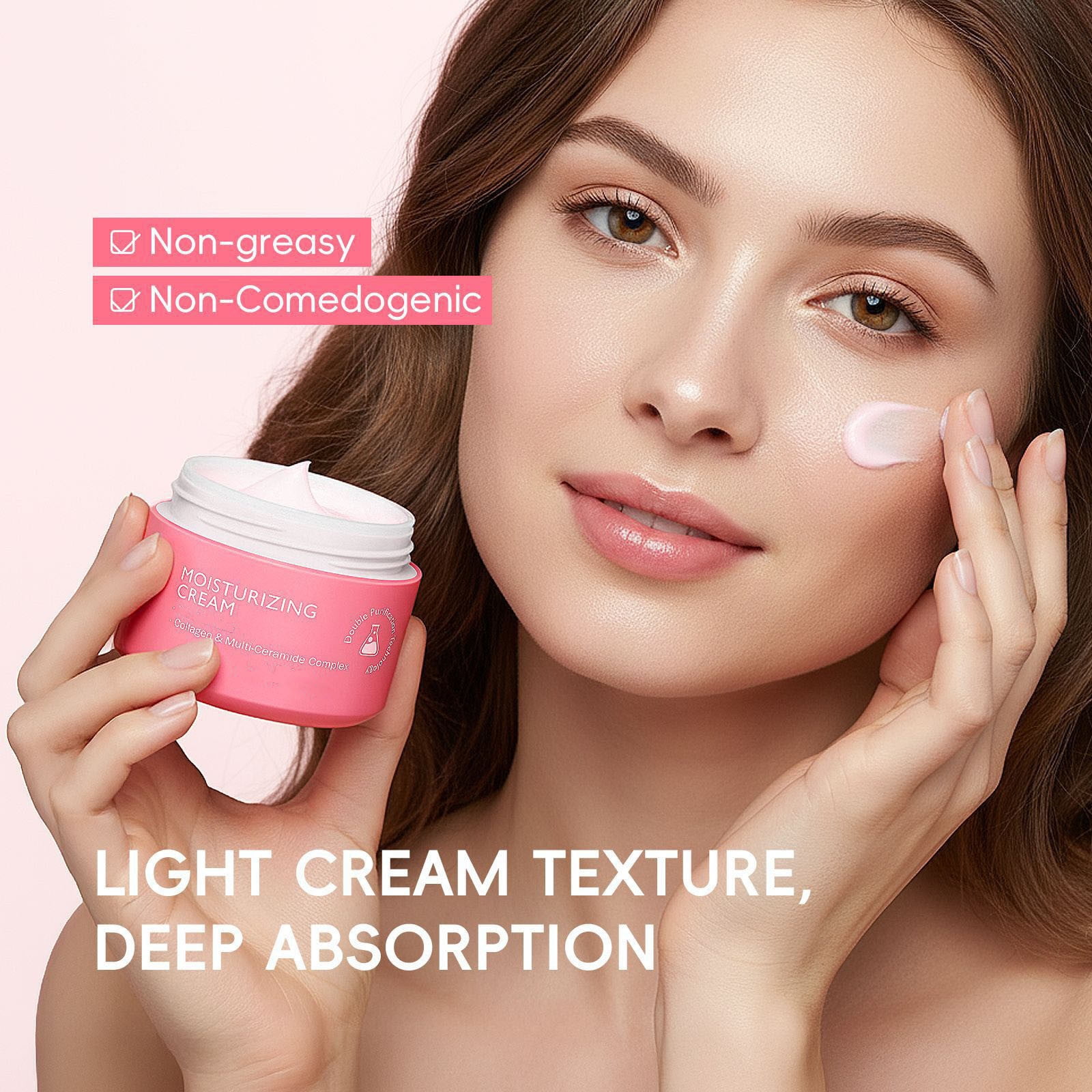 Hydrating and Moisturizing Face Cream for Dry Skin, Daily Nourishing ...
