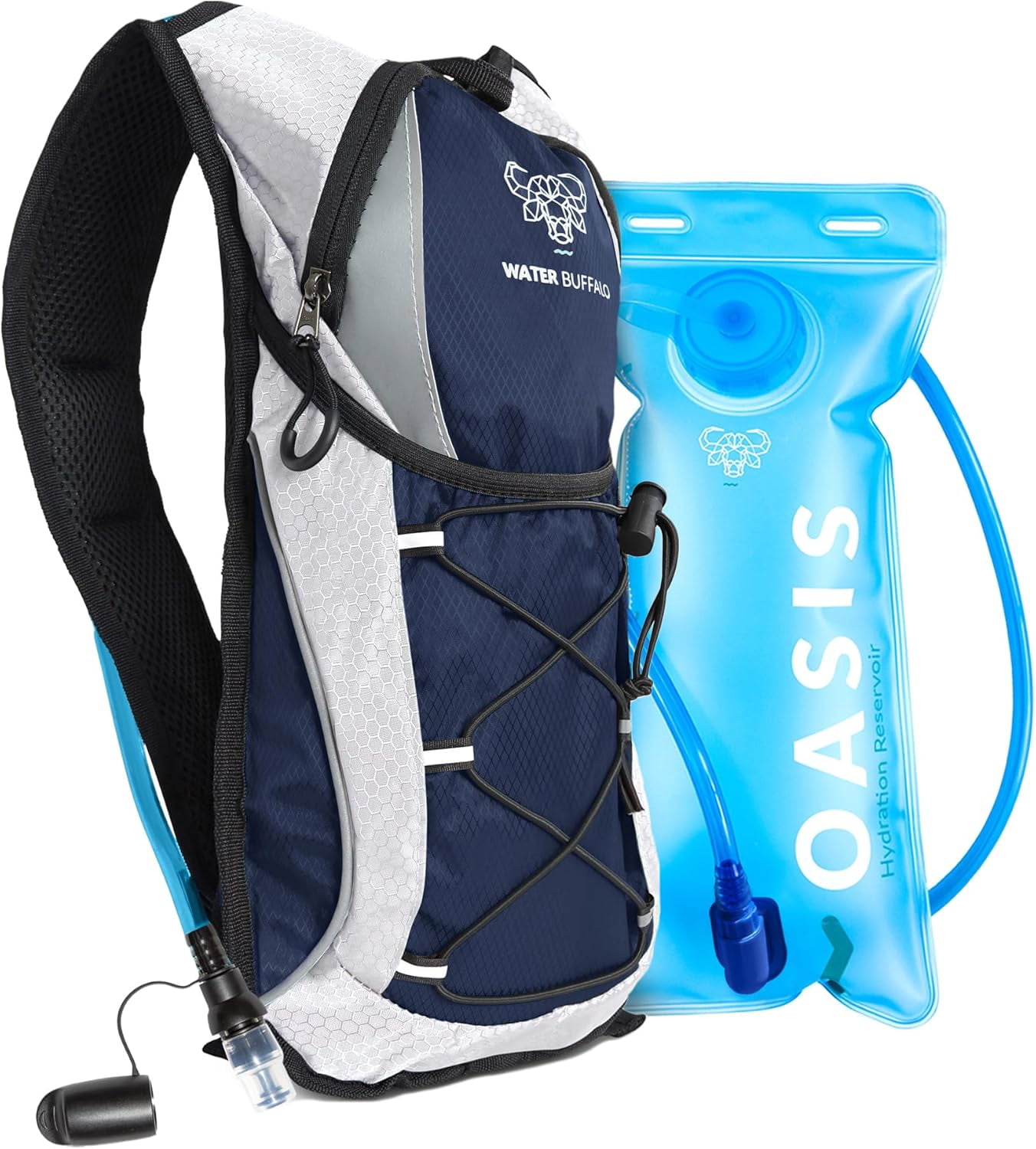 Hydration Backpack - Lightweight Hydration Pack with 2L Water Bladder ...