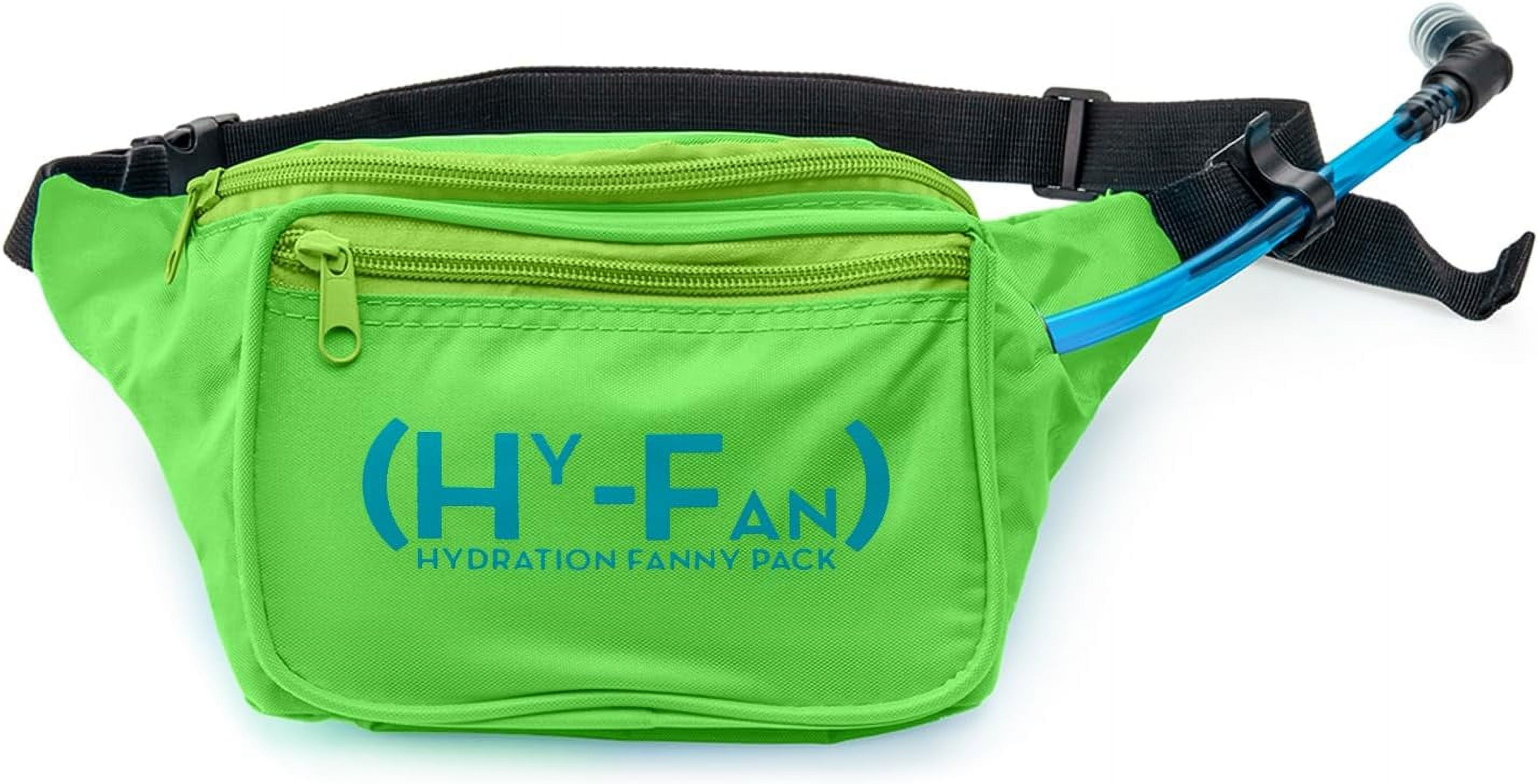Hydration Fanny Pack with Bladder, 17oz BPA-Free, Hands-Free Design ...