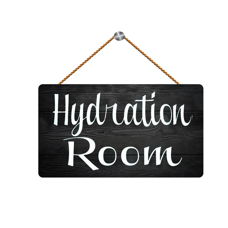 Hydration Room Spa Service Salon Massage Wood Sign Hanging Wall Plaque ...