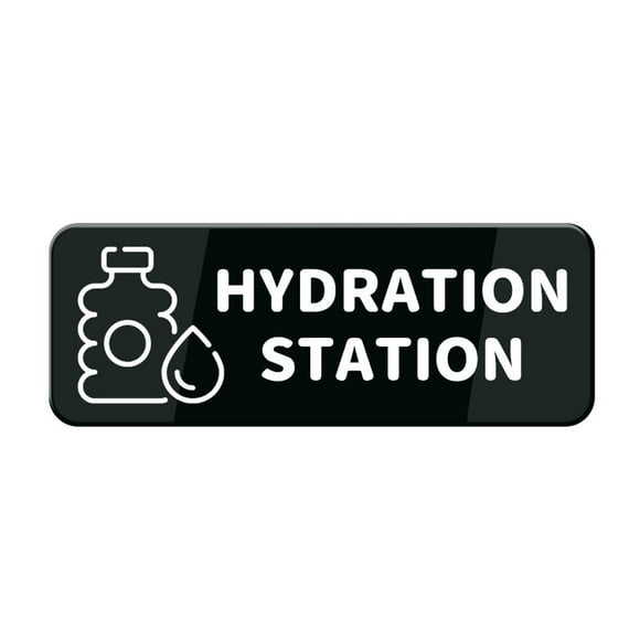 Hydration Station Sign