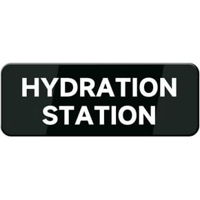 Hydration Station Sign