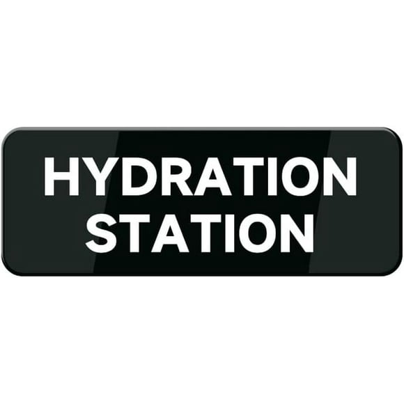 Hydration Station Sign