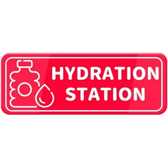 Hydration Station Sign