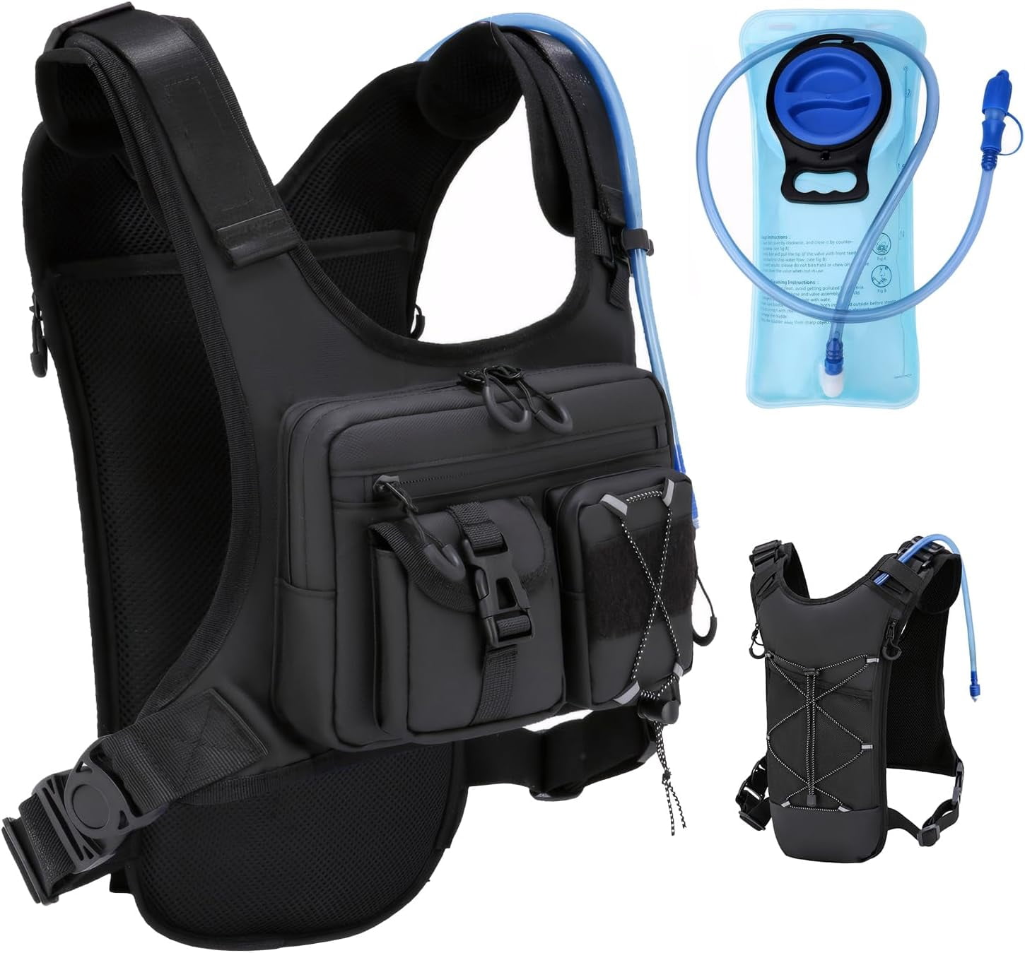 Hydration Vest for Trail Running & Hiking, Lightweight Running Backpack ...