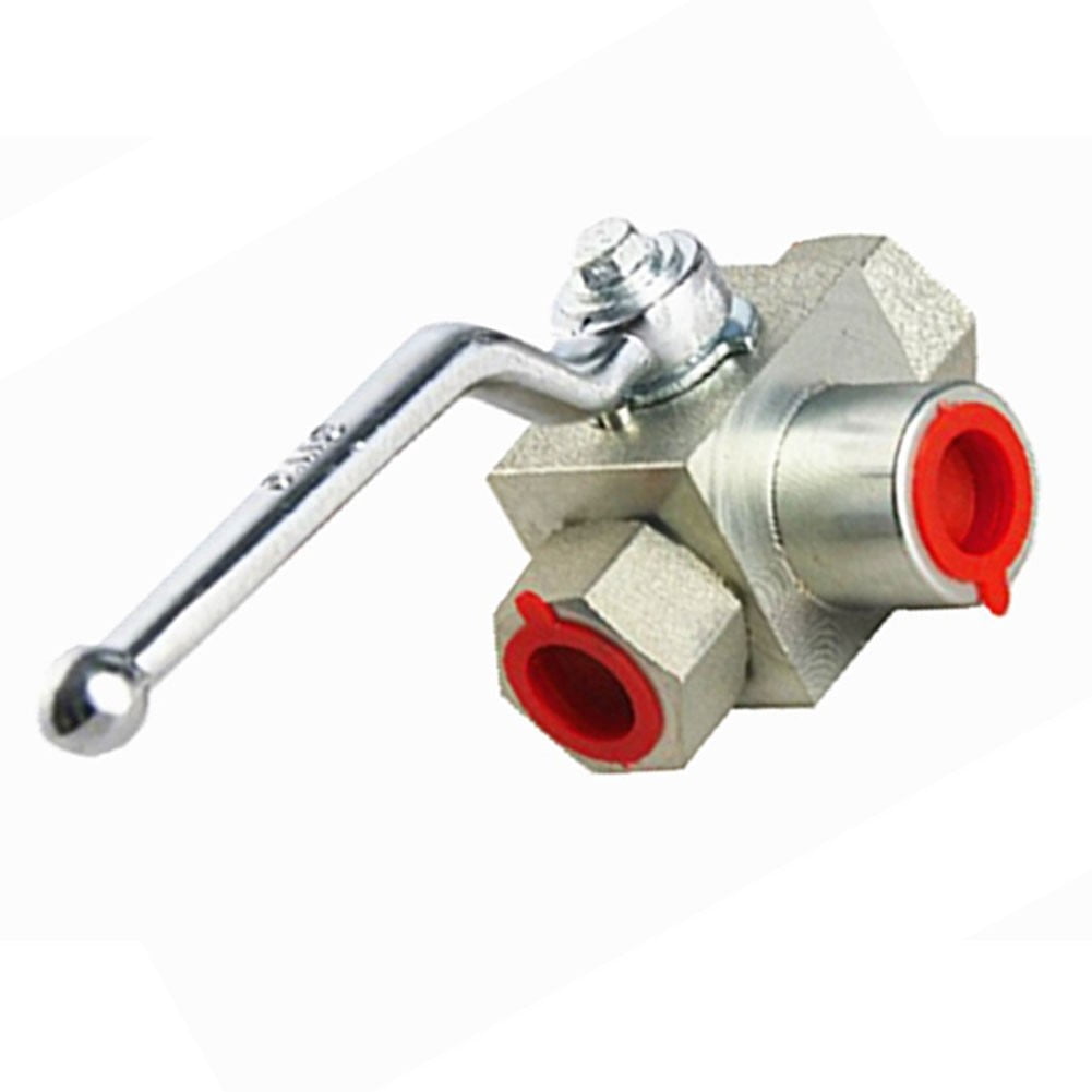 Hydraulic 3Way Female Thread High Pressure Ball Valve-M14*1.5Tom27*2 ...