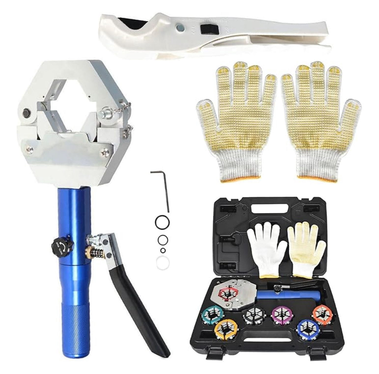 Hydraulic A/C Hose Crimper Hydra-Krimp Crimping Tool Handheld Hydraulic ...