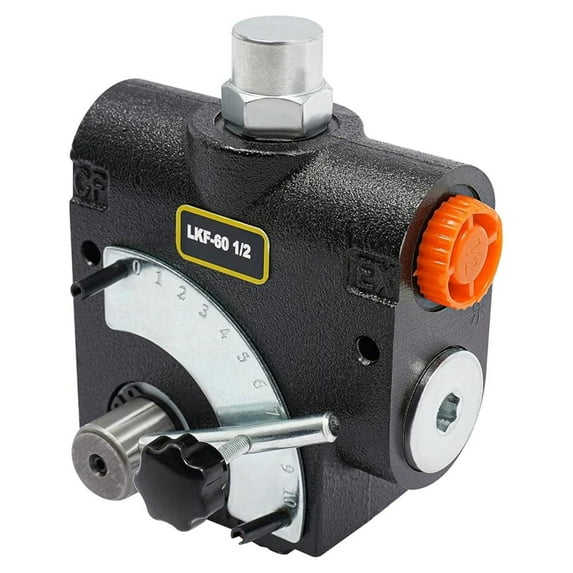 Hydraulic Adjustable Variable Flow Control , 0-16 GPM, 1/2” NPT, for ...