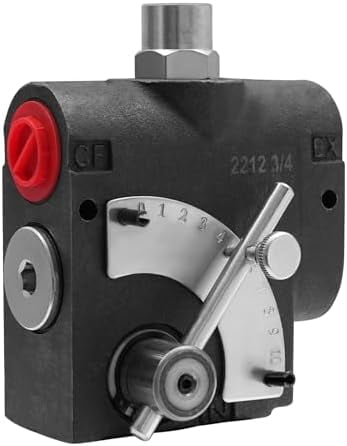 Hydraulic Adjustable Variable Flow Control Valve, 0-30 GPM Hydraulic Directional Control Valve ...