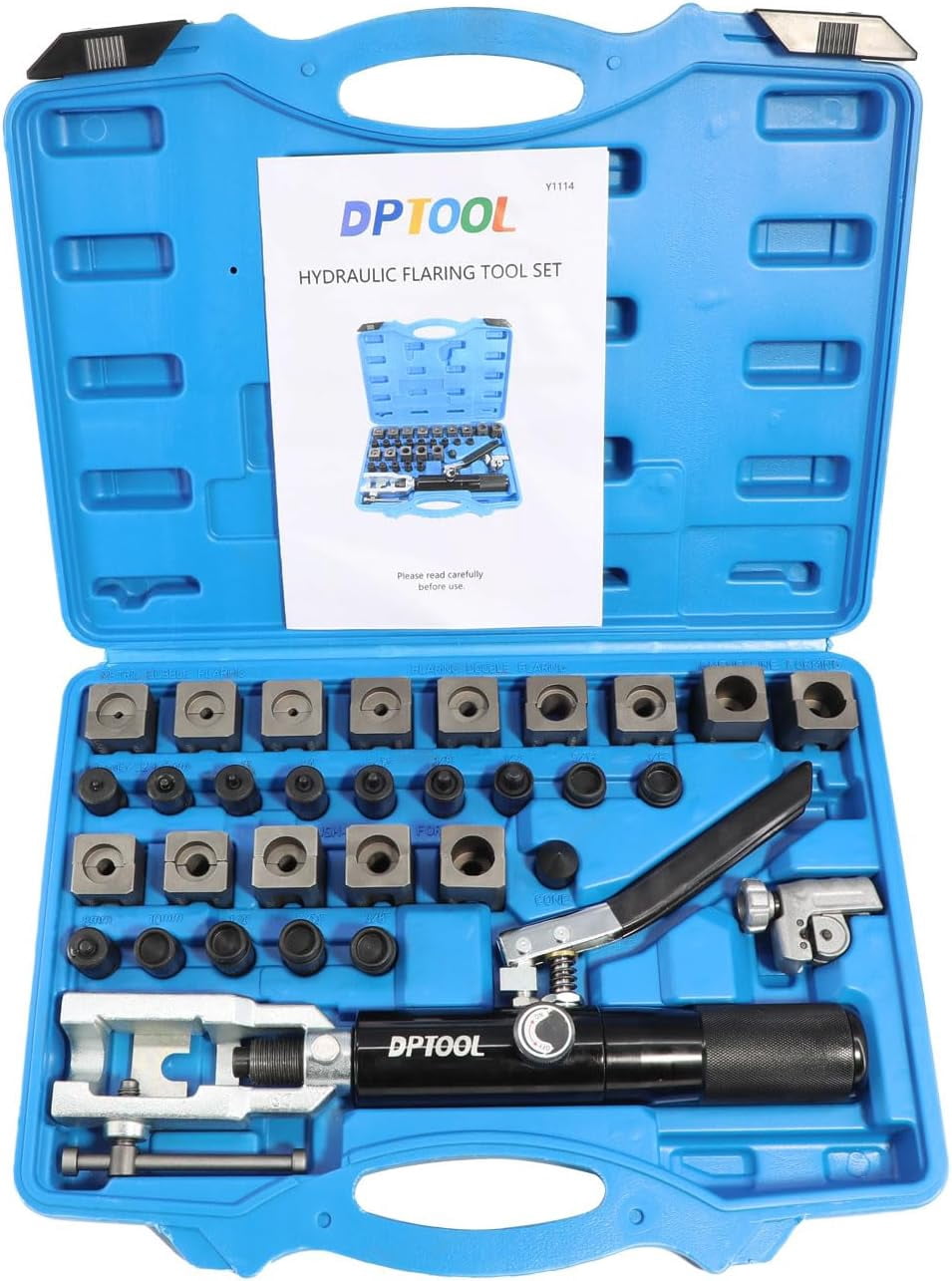 Hydraulic Brake Line Flaring Tool Kit Universal Brake Tube Flaring Tool ...