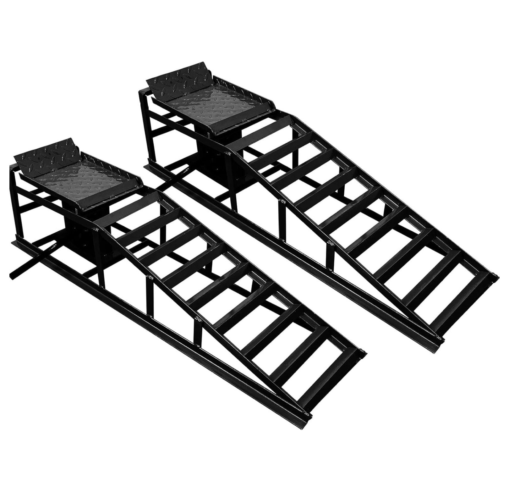 Hydraulic Car Ramps 2 Pcs 11000lbs Car Lift Maintenance Ramp with ...