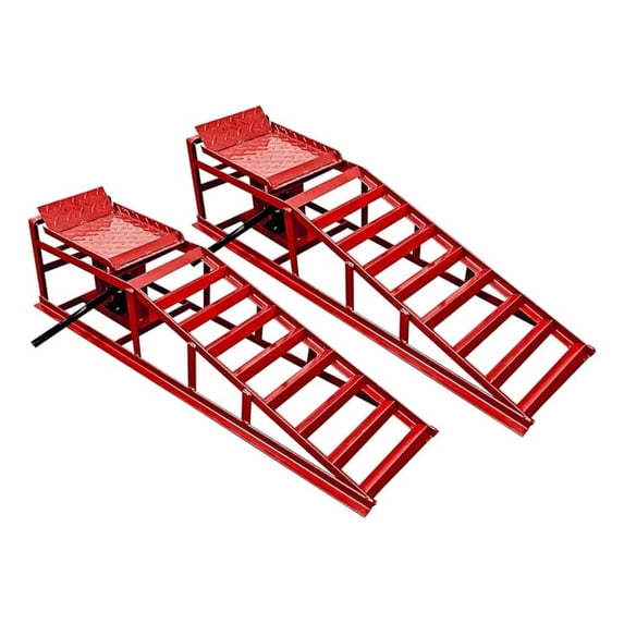 Hydraulic Car Ramps 2 Pcs 11000lbs Car Lift Maintenance Ramp with ...