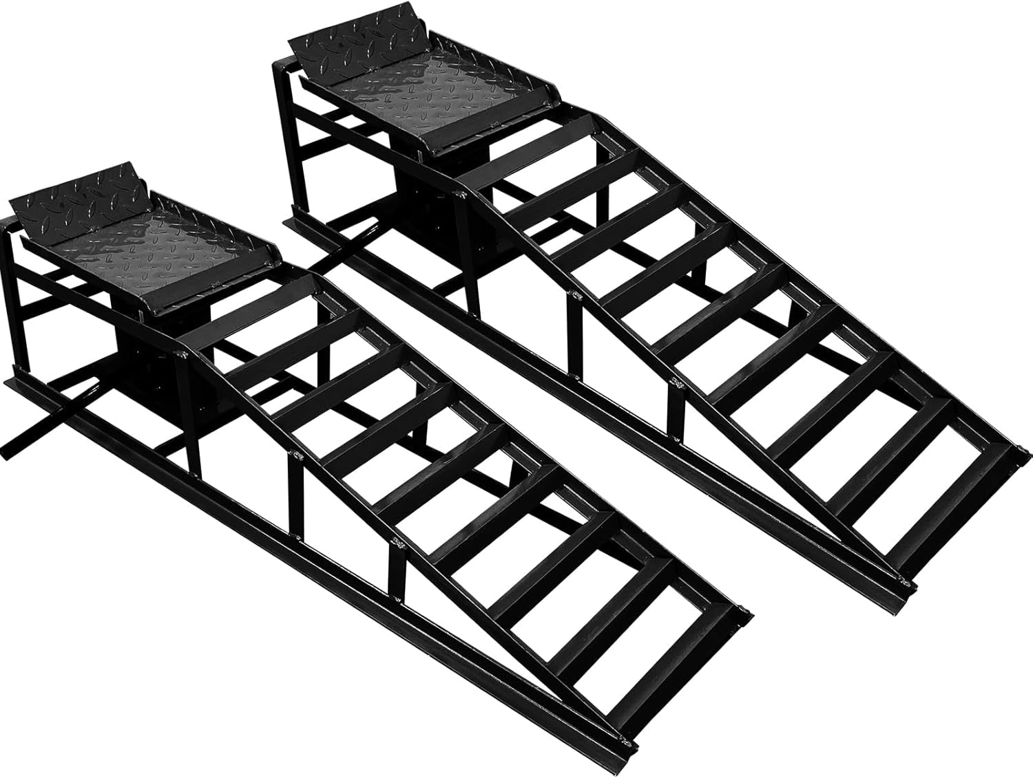 Hydraulic Car Ramps 2 Pcs 11000lbs Car Lift Maintenance Ramp with ...