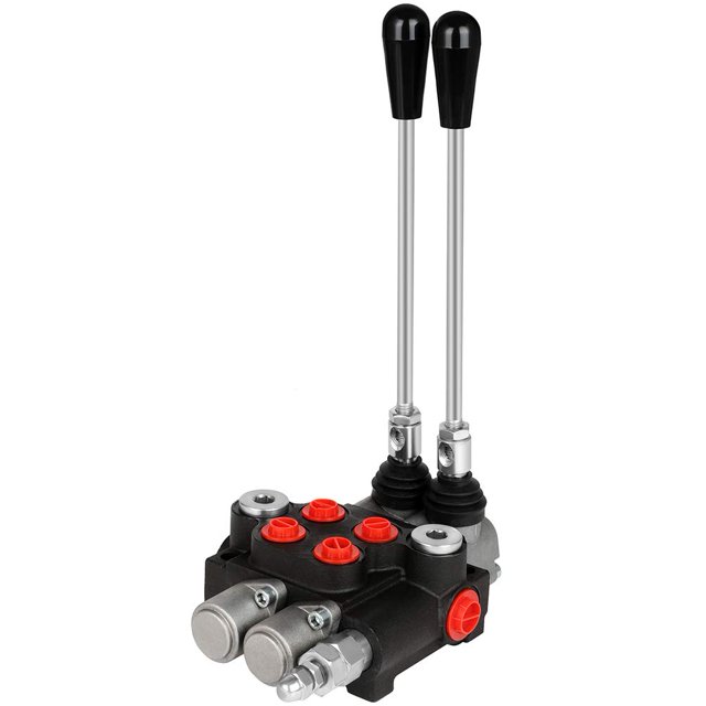 Free Shipping! Hydraulic Control Valve 2 Spool 21 GPM SAE Ports ...
