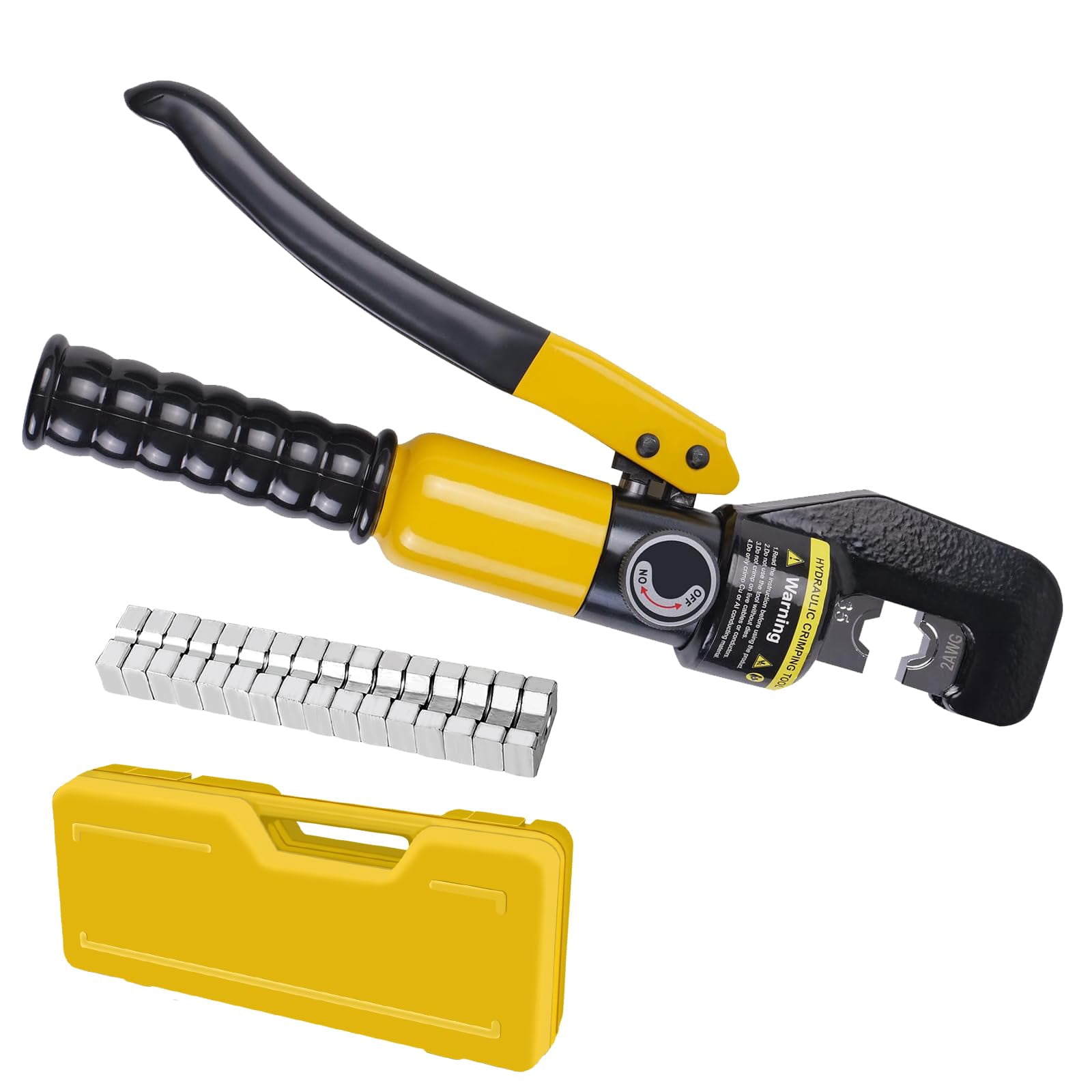 Hydraulic Crimping Tool, Wire Crimping Tool, Cable Crimper Tool, 9 ...