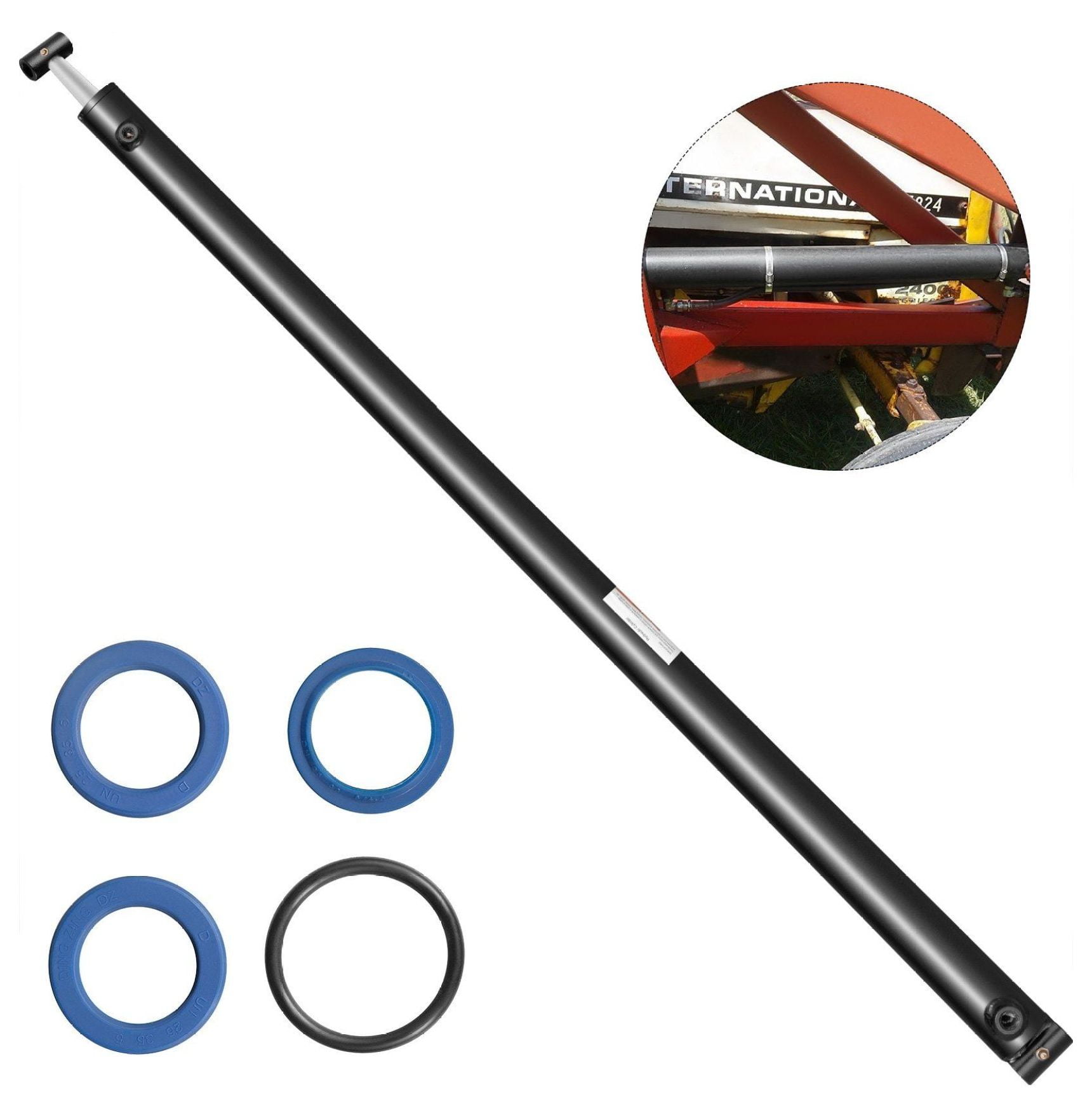 Hydraulic Cylinder 2" Bore 36" Stroke 3000PSI, Double Acting Hydraulic ...