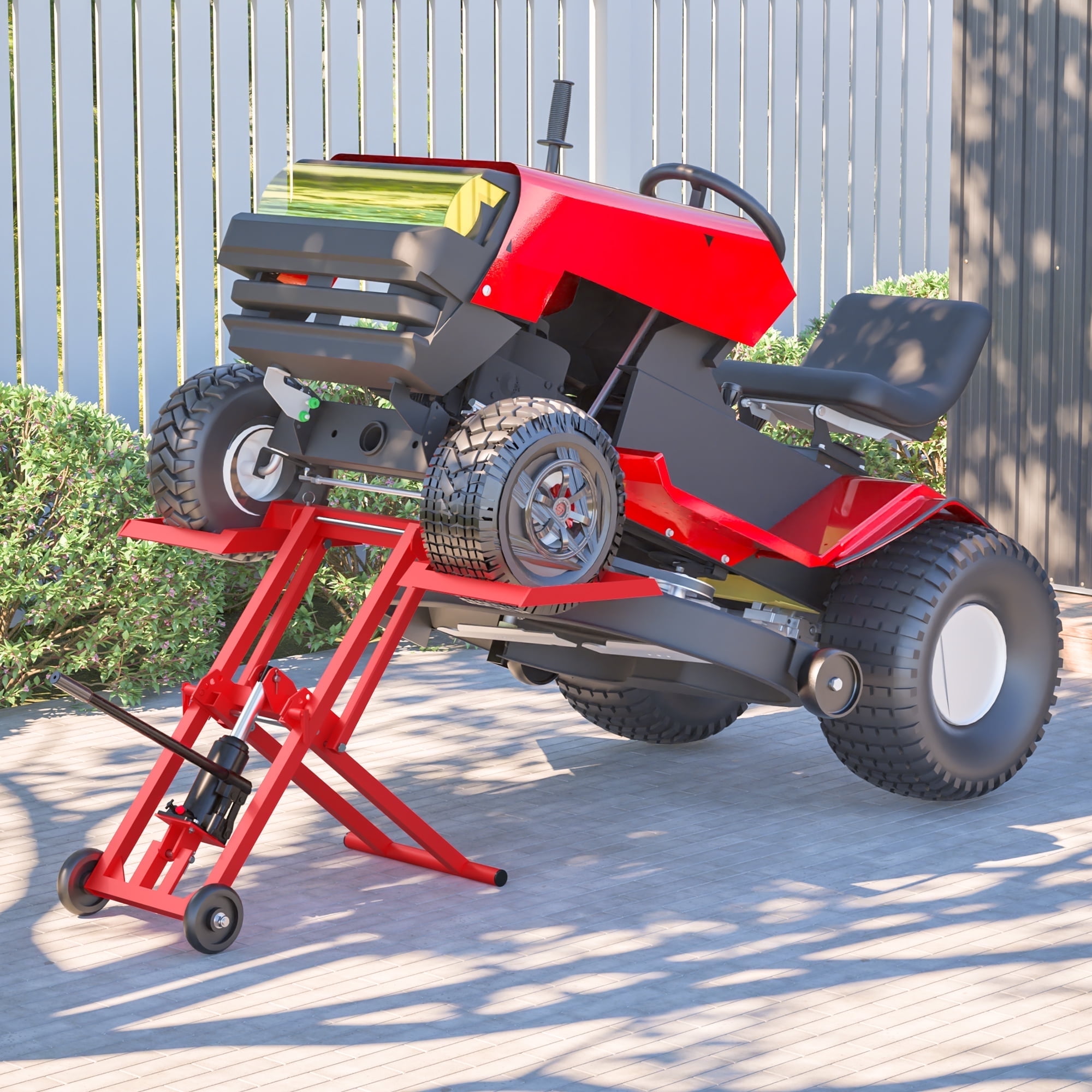 Hydraulic Cylinder Lift Jack for Zero Turn Radius Riding Lawn Mower ...