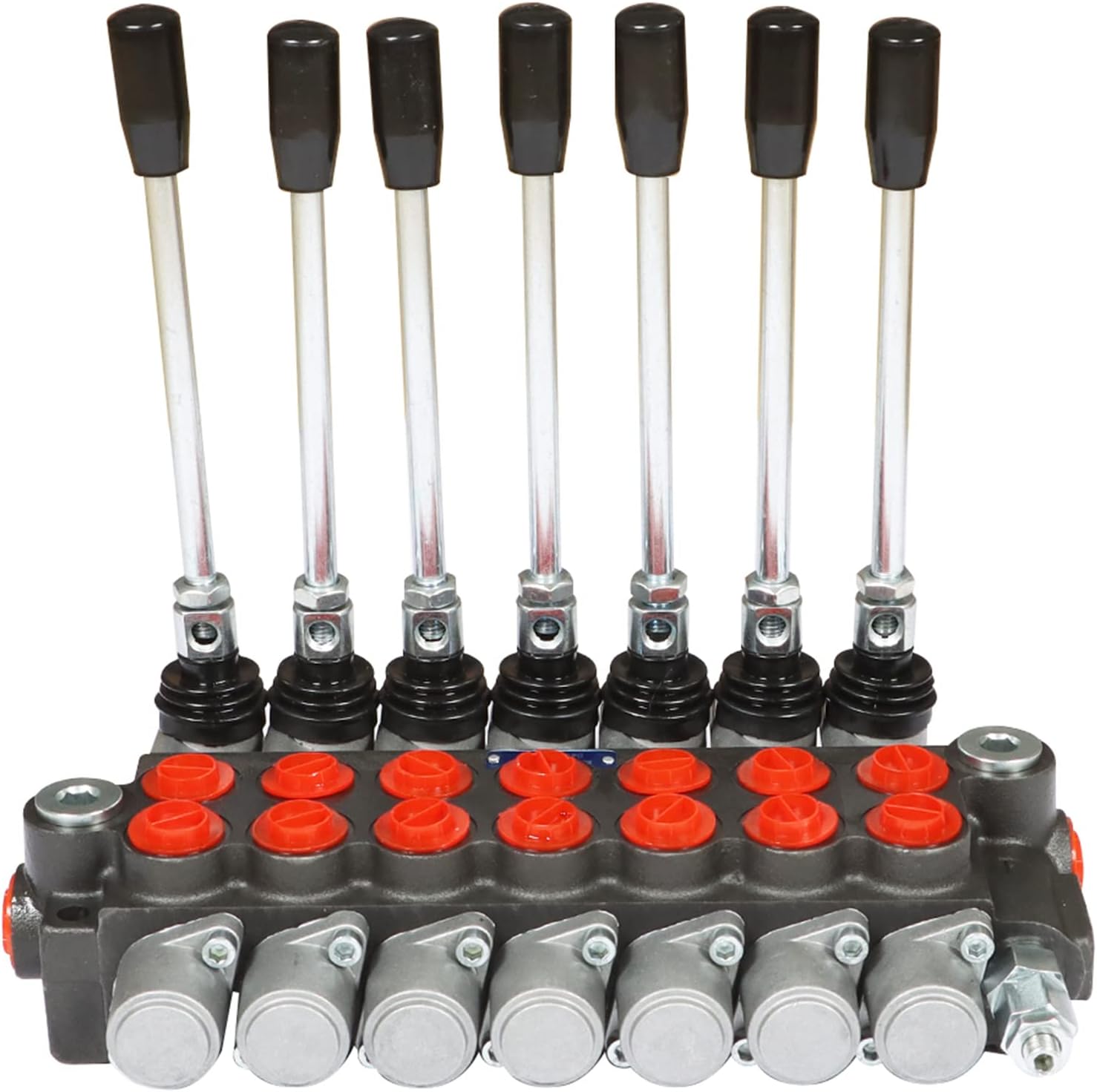 Hydraulic Directional Control Valve Double Acting 7 Spool 13 GPM 3600 ...