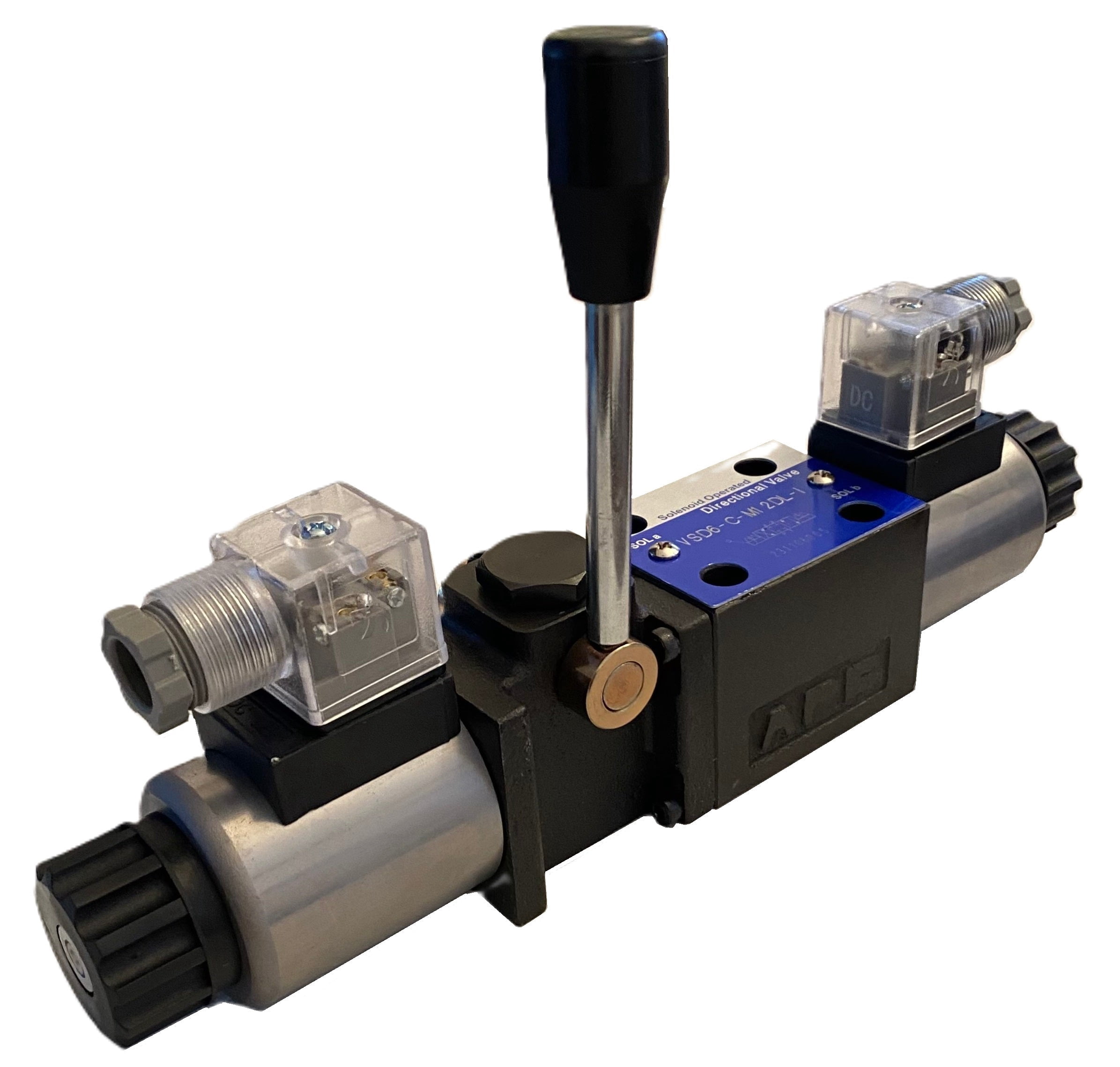 Hydraulic Electrical Solenoid Valve with manual override: 21 GPM: 4560 ...