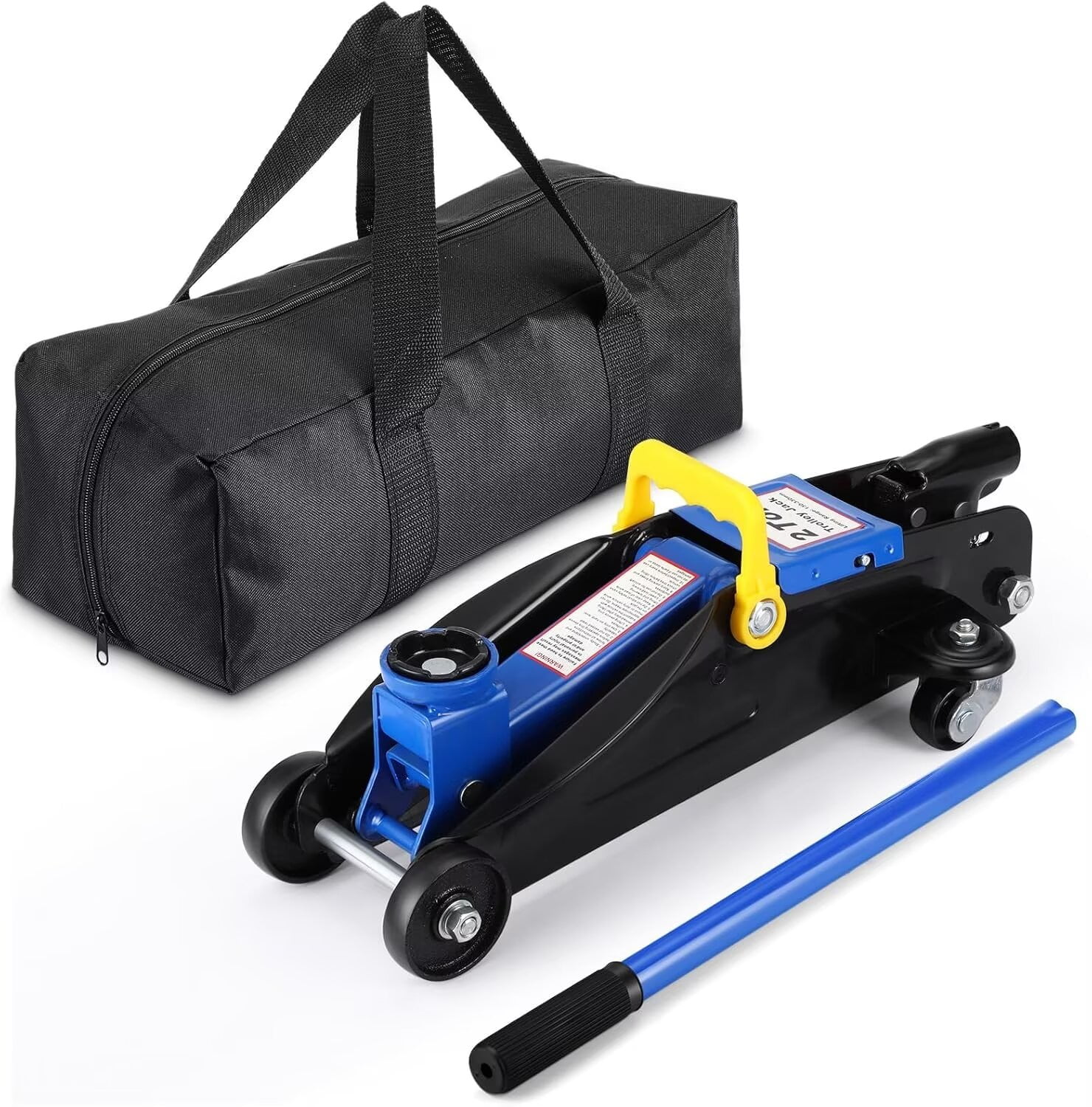 Hydraulic Floor Jack, Low Profile 2 Ton (4000 Lbs) Car Jack, Heavy Duty ...