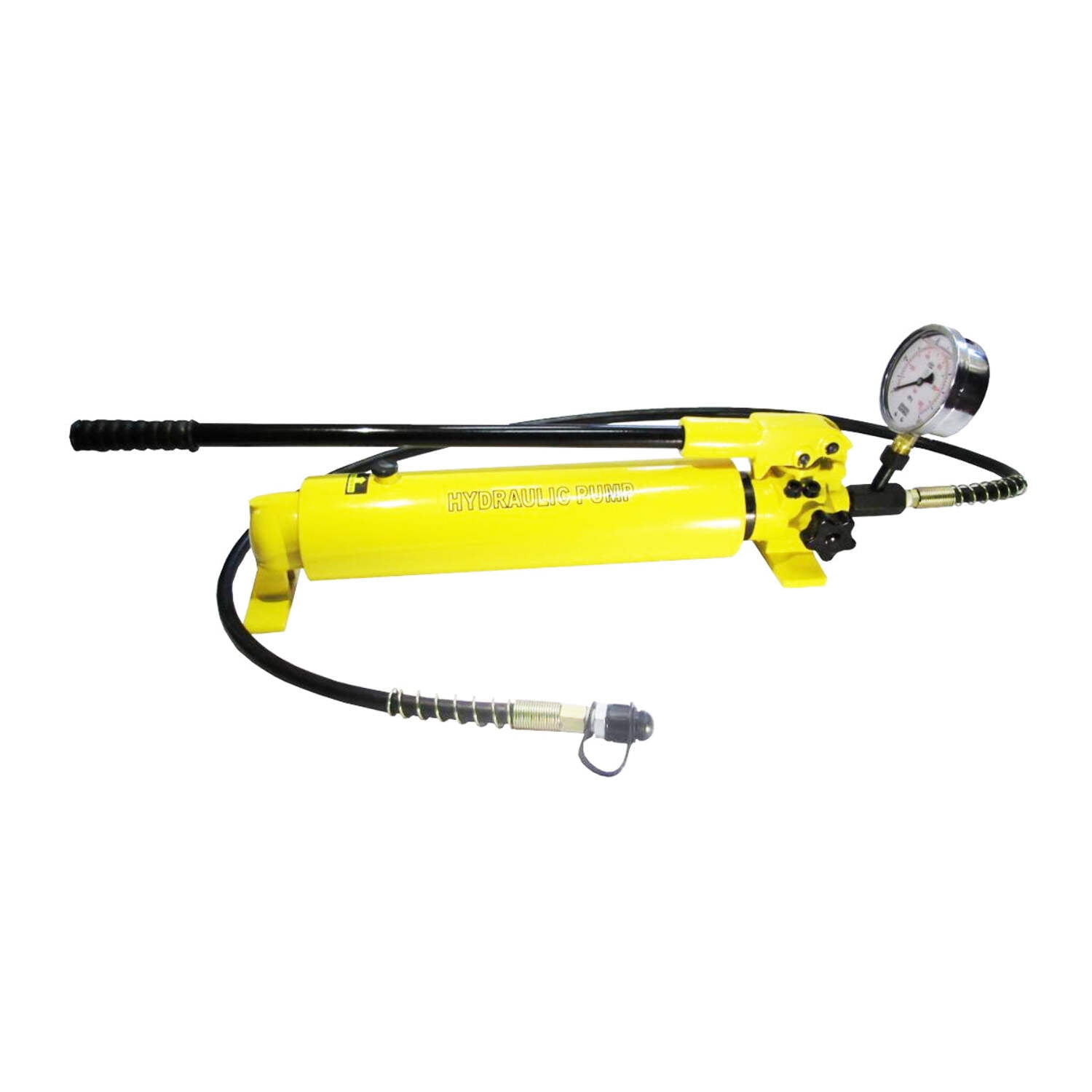 Hydraulic Hand Pump with Pressure Gauge (10.000psi - 165in³) (B-700AB ...