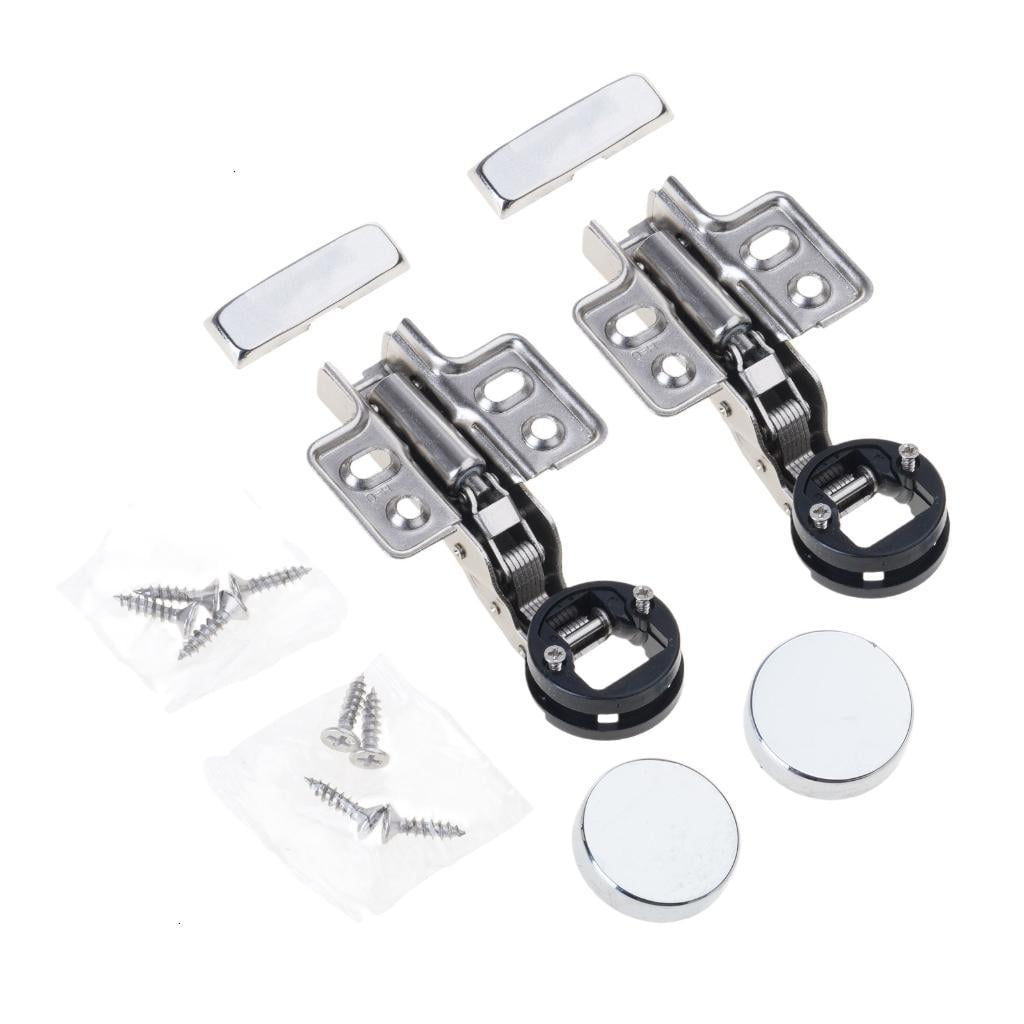 Hydraulic Hinges Glass Cabinet Door Mounting Rusts Resistant Quiet ...