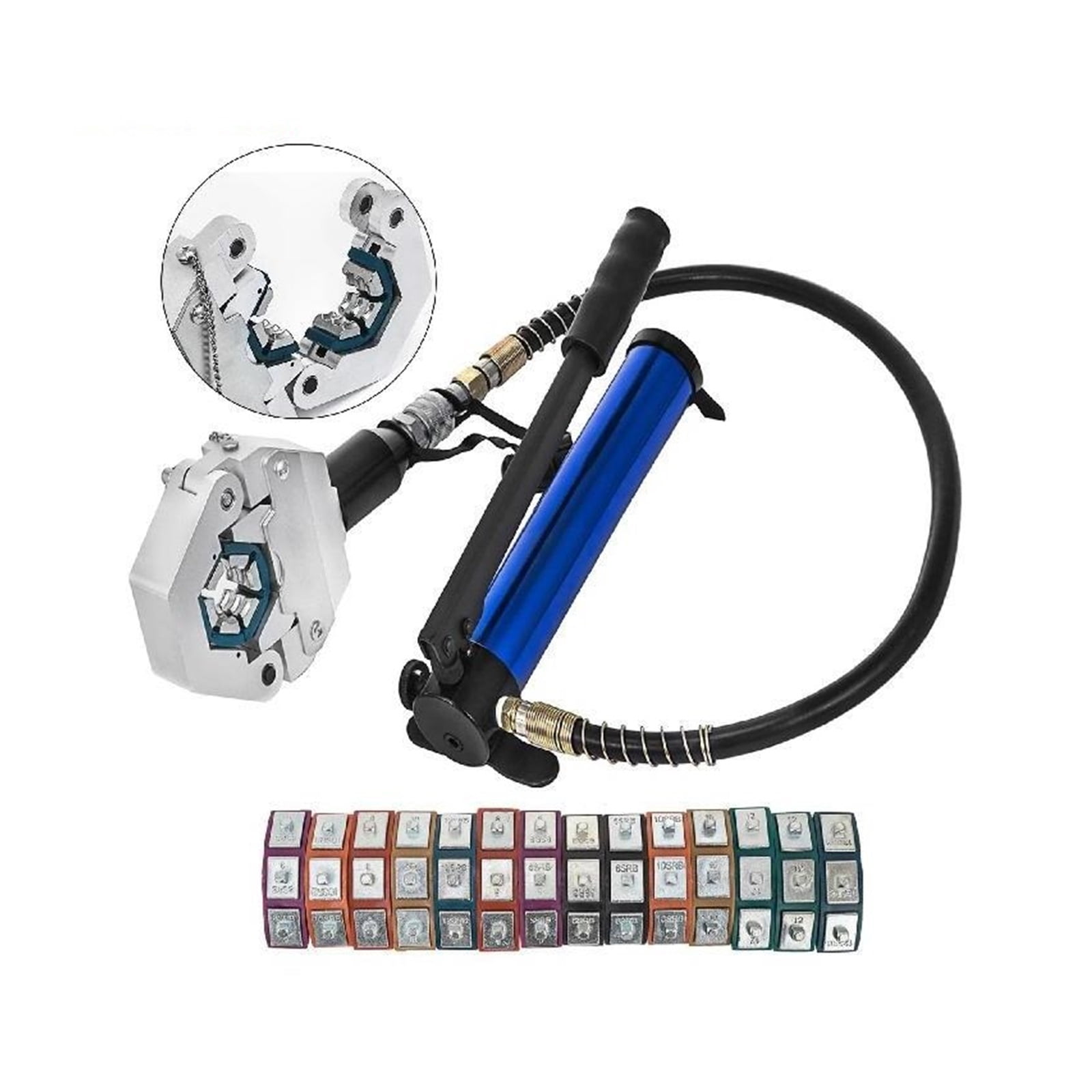 Hydraulic Hose Crimper 71500 Separable With Aluminum Pump Handheld Air ...