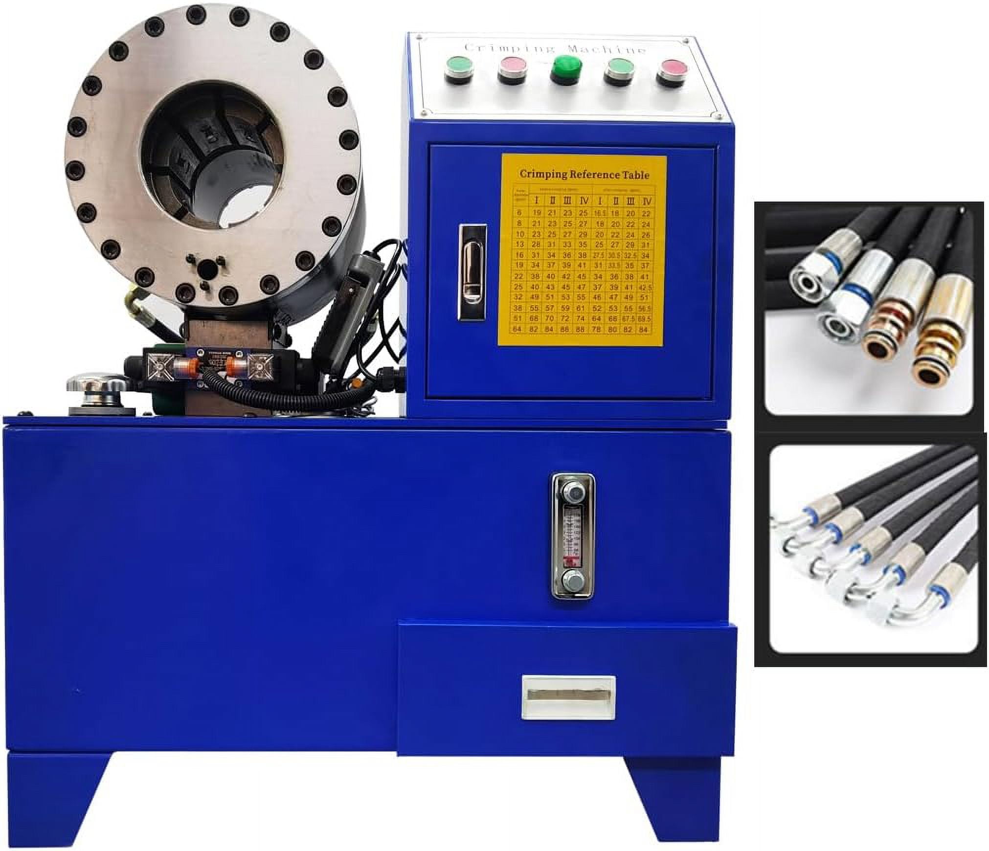 Hydraulic Hose Crimper Tube Shrinking Machine Oil Pipe Buckling Machine ...