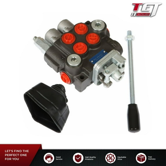 Hydraulic Joystick Control Valve 2 Spool 11 GPM Directional Control ...