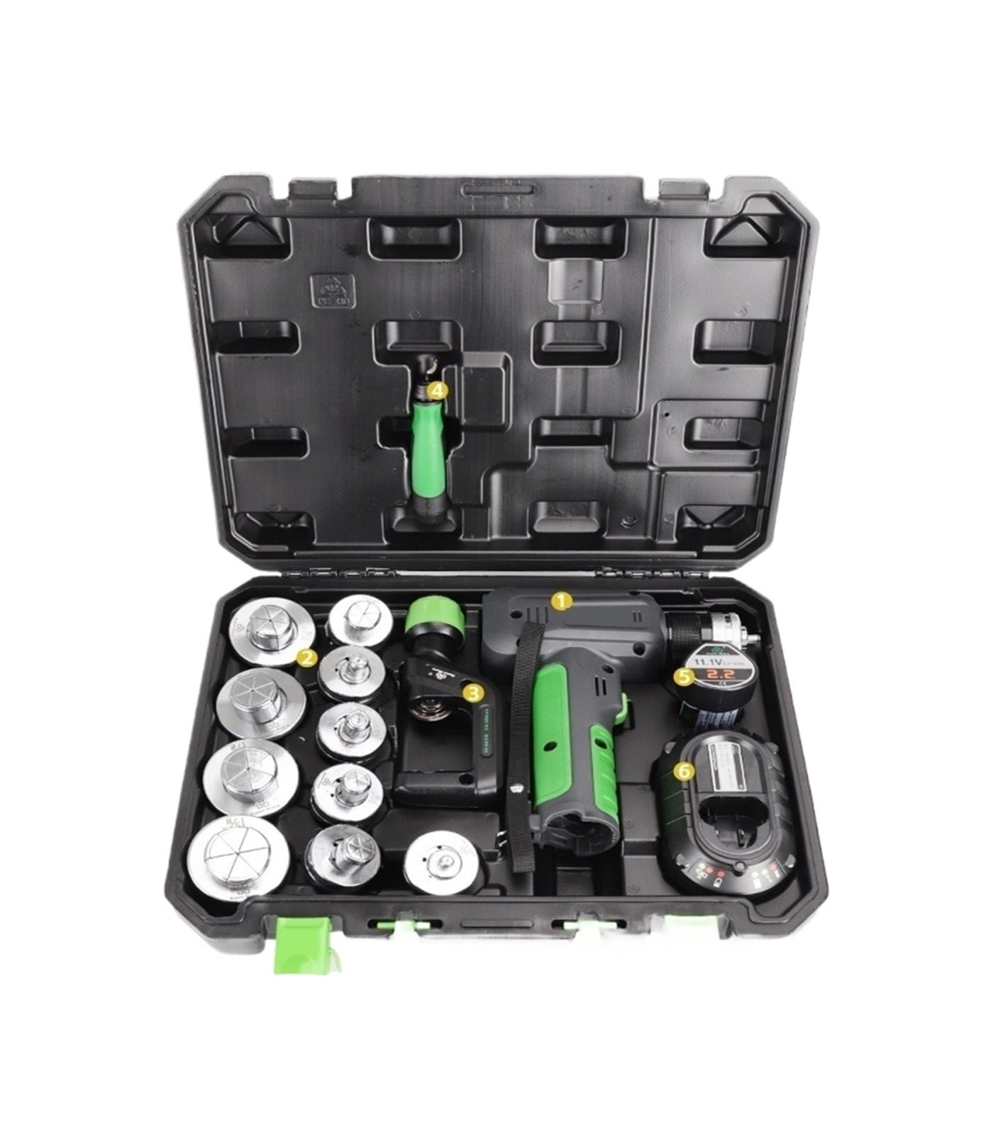 Hydraulic Lithium Electric Aluminum Copper Tube Expander, ST-E300AL Cup ...