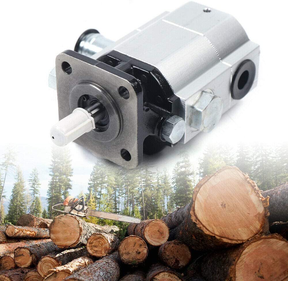 Hydraulic Log Splitter Pump 13 GPM Log Splitters 2 Stage Gear Pump ...