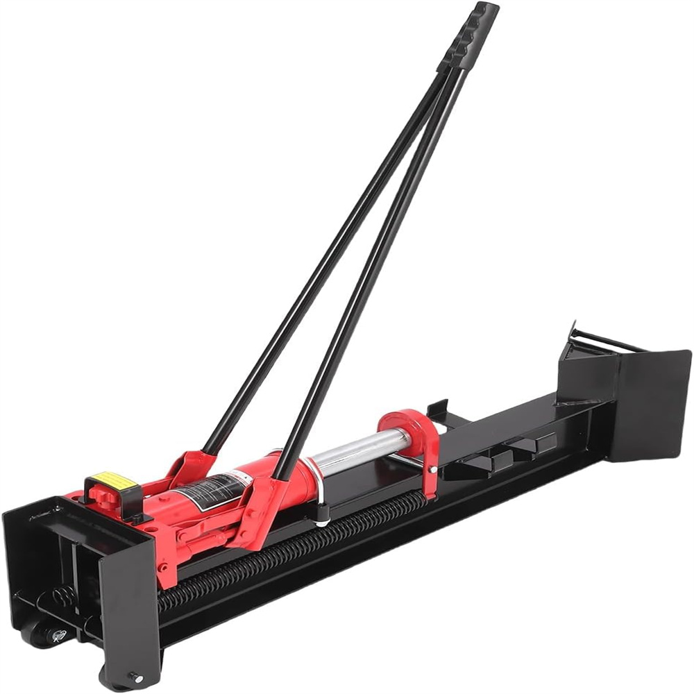 Hydraulic Log Splitter Wood Cutter, 12 Ton Capacity Manual Log Splitter ...