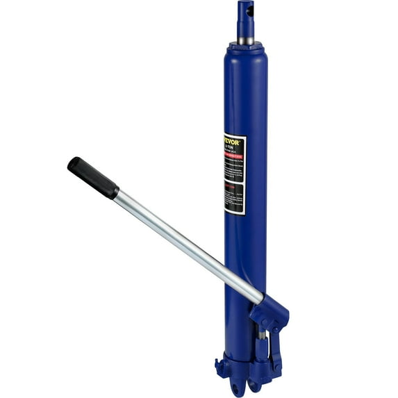 Hydraulic Long Ram Jack 8 Ton 17363 lbs Capacity Single Piston Pump ...