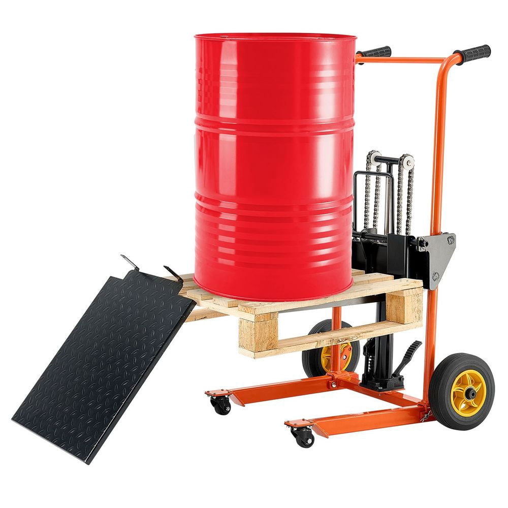 Hydraulic Material Lift Winch Stacker, 450 lbs Load Capacity, Pallet ...