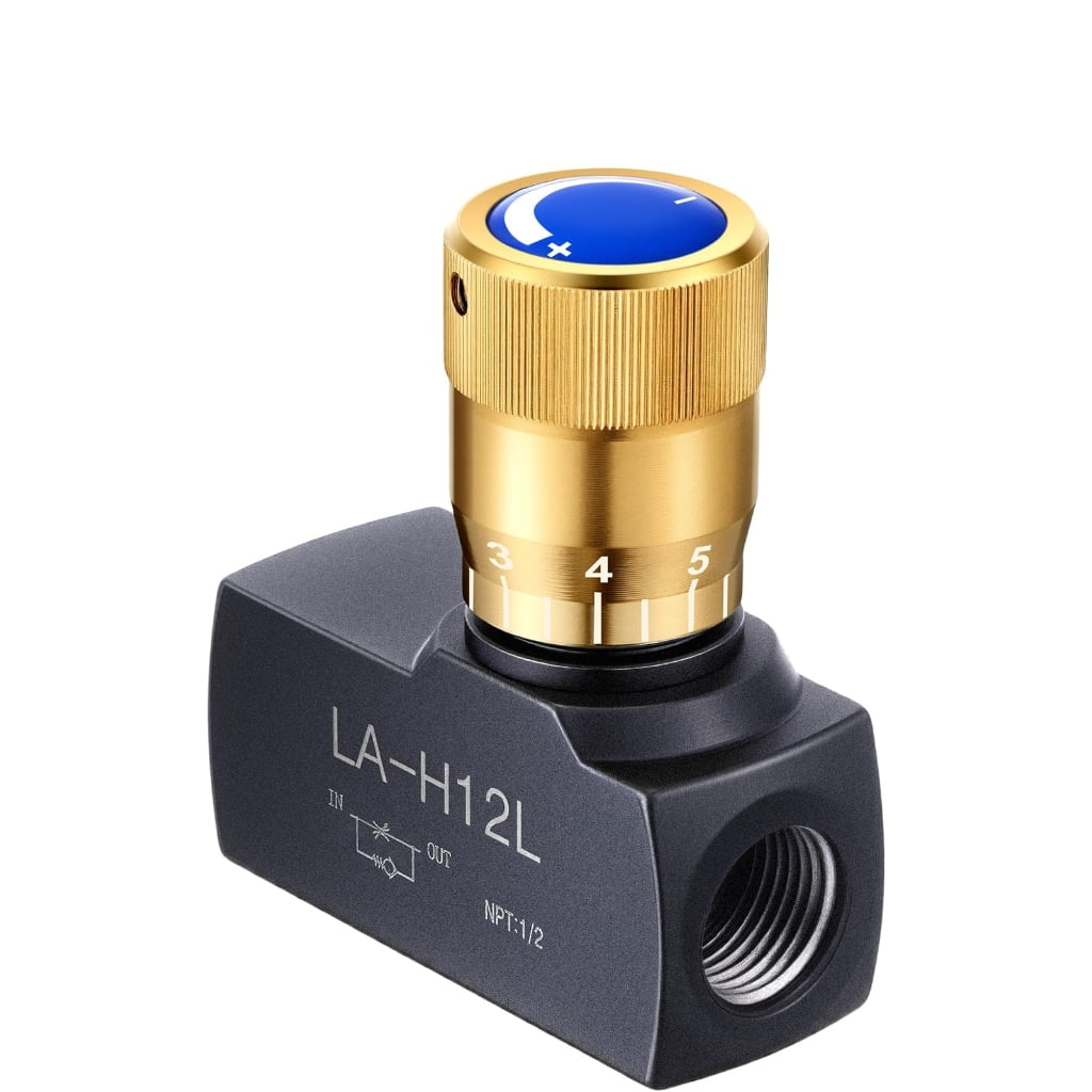 Hydraulic Needle 1/2Inch & 3/8Inch Port Adjustable Control with ...