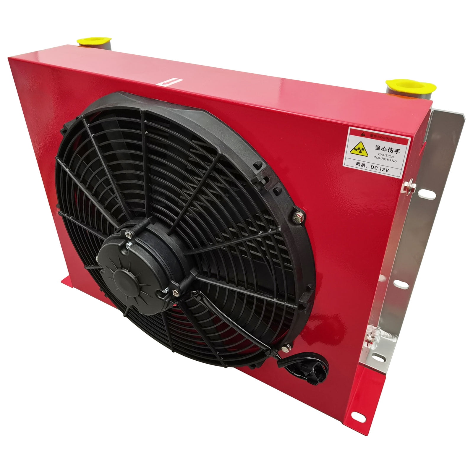 Hydraulic Oil Air Cooler Cooling Radiator Fan Aluminum Brazed Plate ...