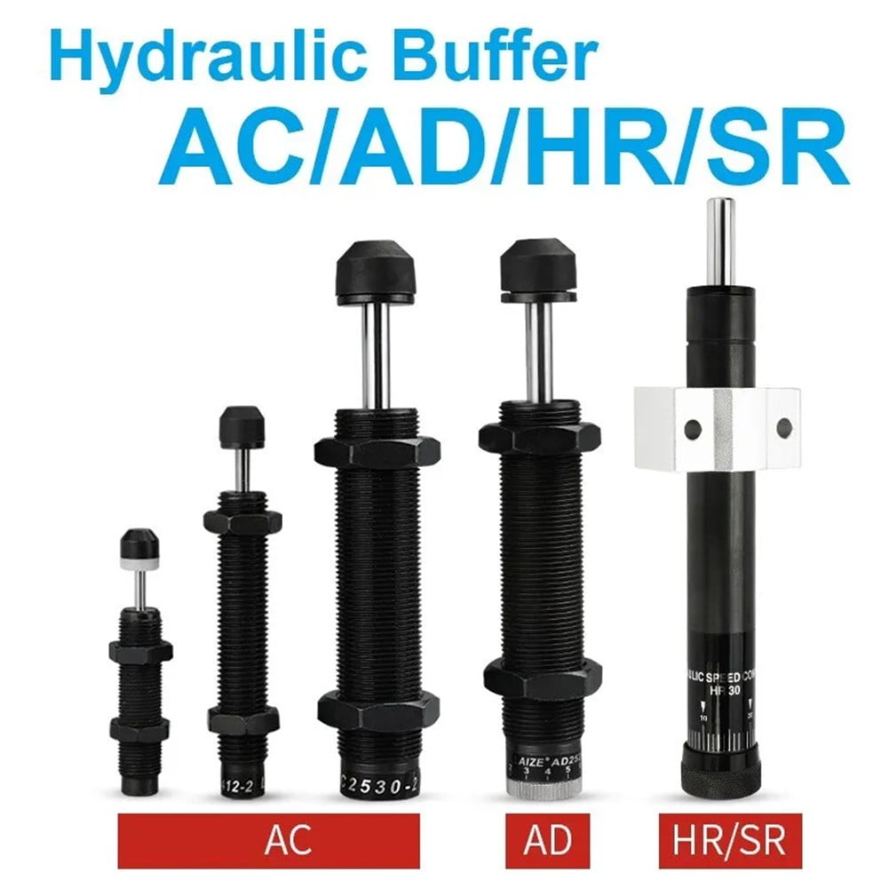 Hydraulic Oil Pressure Buffer Damper Cylinder Spring Adjustable Ac0806 ...