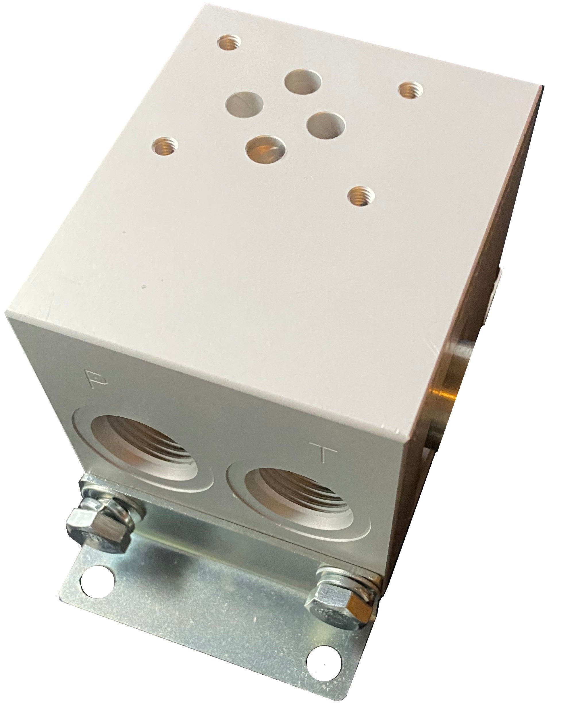 Hydraulic Parallel Valve Manifold Aluminum D03 NG6 Cetop 3 pattern (1 ...