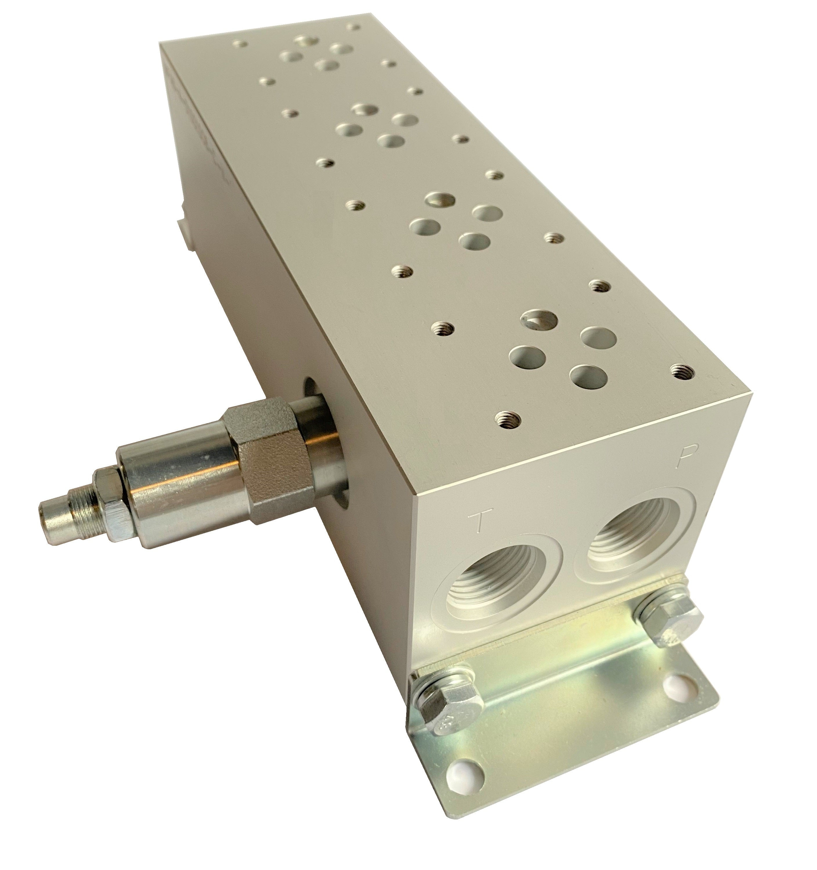 Hydraulic Parallel Valve Manifold Aluminum D03 NG6 Cetop 3 pattern (4 ...