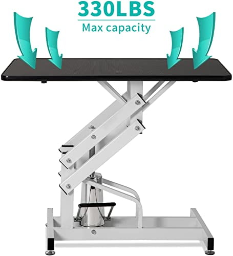 Hydraulic Pet Grooming Table for Large Dogs Professional Heavy Duty ...