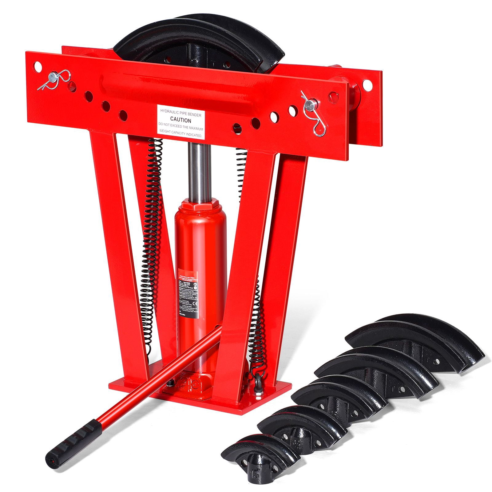 Hydraulic Pipe Bender, 12 Ton Manual Copper Exhaust Pipe Bending ...