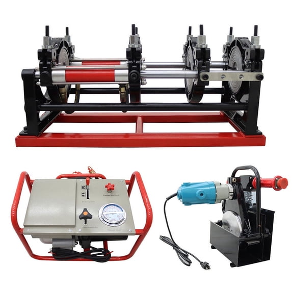 Hydraulic Pipe Fusion Welder 4 Clamps Pipe Welding Machine Butt Fusion ...